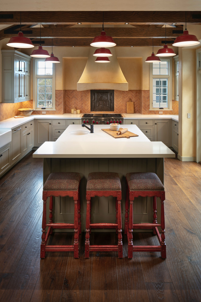 Boronda Adobe Kitchen - Mediterranean - Kitchen - Other - by Andrea ...