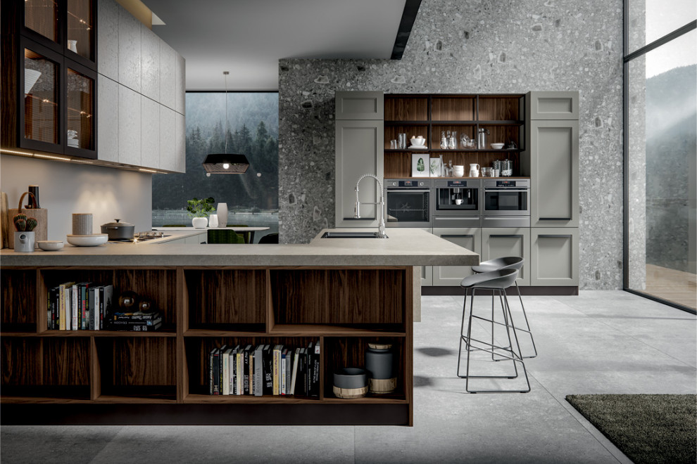 Boston Collection- Modern Kitchen - Modern - Kitchen - Miami - by ...