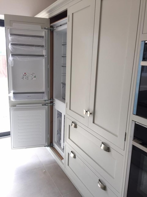 Bradford Kitchen Concealed Fridge - Contemporary - Kitchen - Wiltshire ...