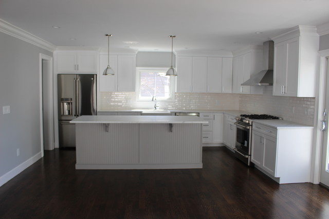Bradley Beach House - Transitional - Kitchen - New York - by Michelle ...