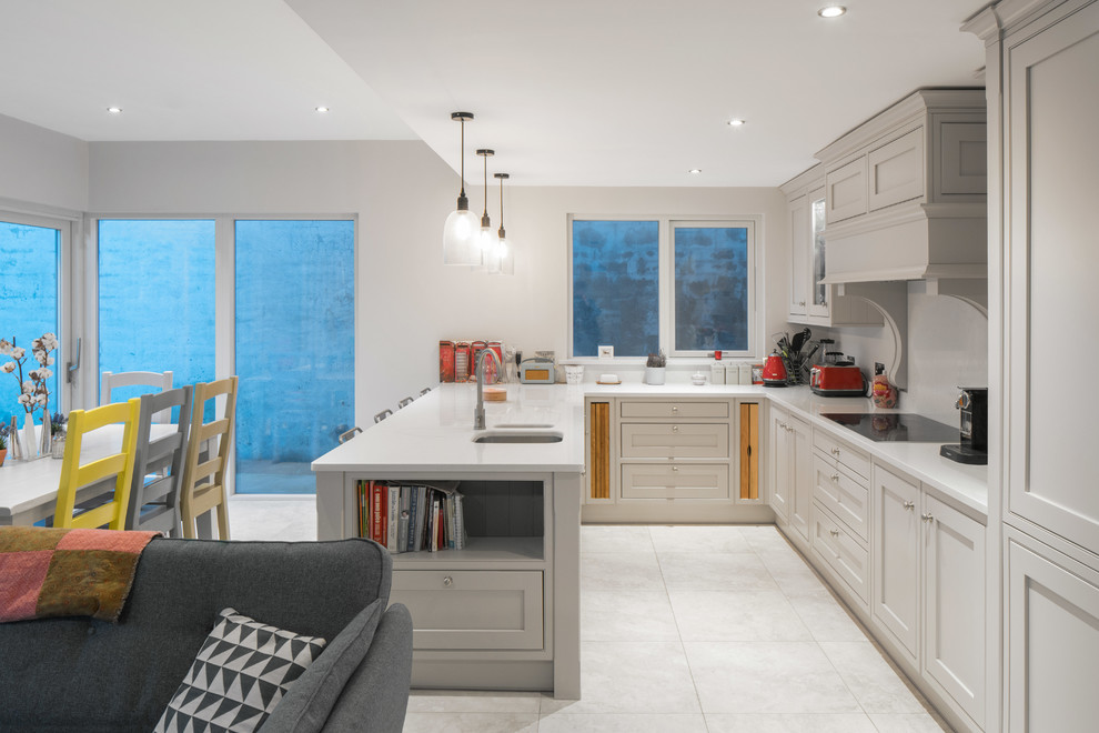 Bray Wicklow 2-storey house extension - Transitional - Kitchen - Dublin ...