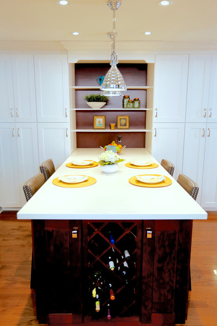 Breakfast Bar Kitchen - Contemporary - Kitchen - Toronto - by Paul ...
