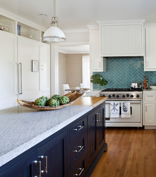 41+ Colorful Herringbone Backsplash Ideas - ( TRENDY ) - Backsplashes