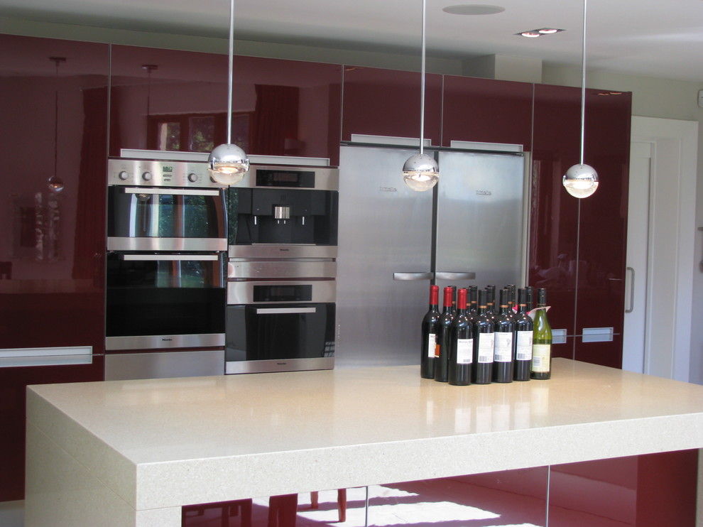 HI TECH KITCHEN - Contemporary - Kitchen - Los Angeles - by STUDIO ...