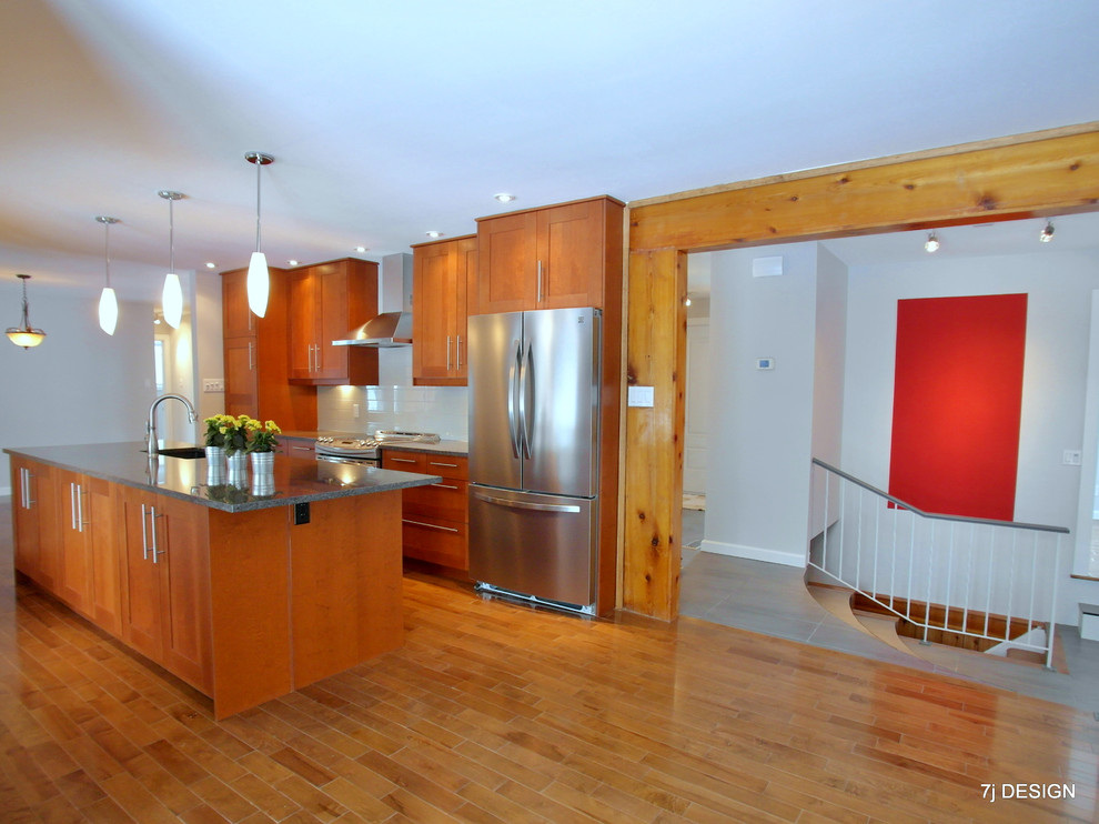 Brick Arch house - Traditional - Kitchen - Ottawa - by 7j Design ...