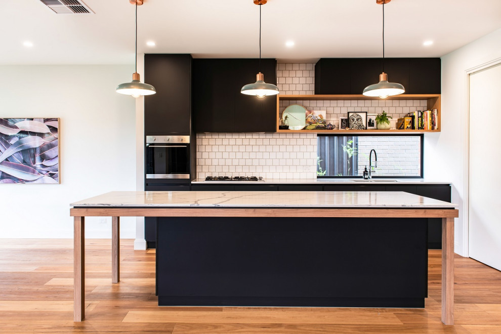 Brick, Timber and Venis by Finesse Built - Moderne - Cuisine - Adélaïde ...