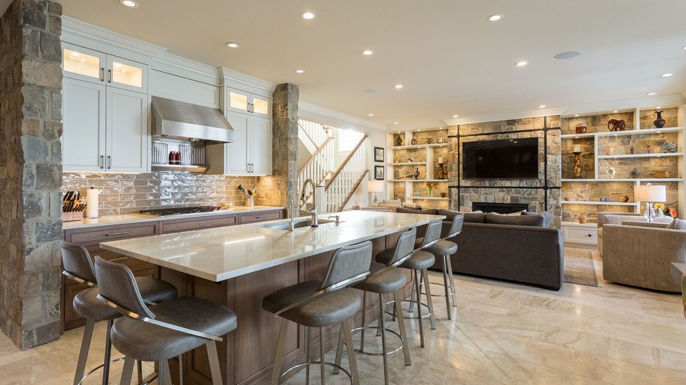 Bridgeland Jewel Box - Traditional - Kitchen - Calgary - by Marre ...