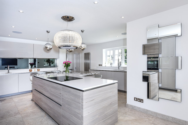 Bright Modern Kitchen - Modern - Kitchen - Surrey - by Kitchen ...