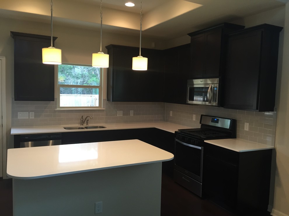 Bright White Kitchen Cabinets - Modern - Kitchen - Austin - by Austin's ...