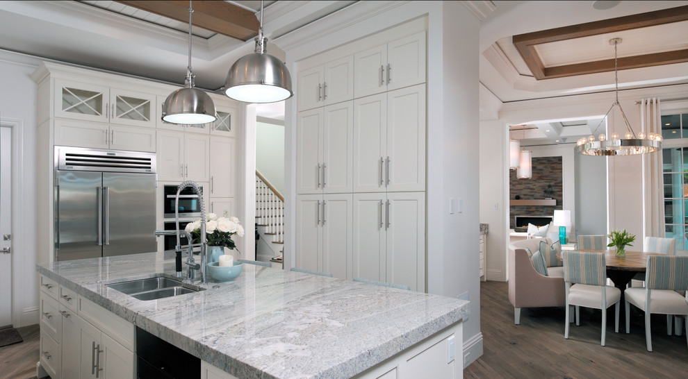 British Bermuda - Beach Style - Kitchen - Miami - by Design West | Houzz