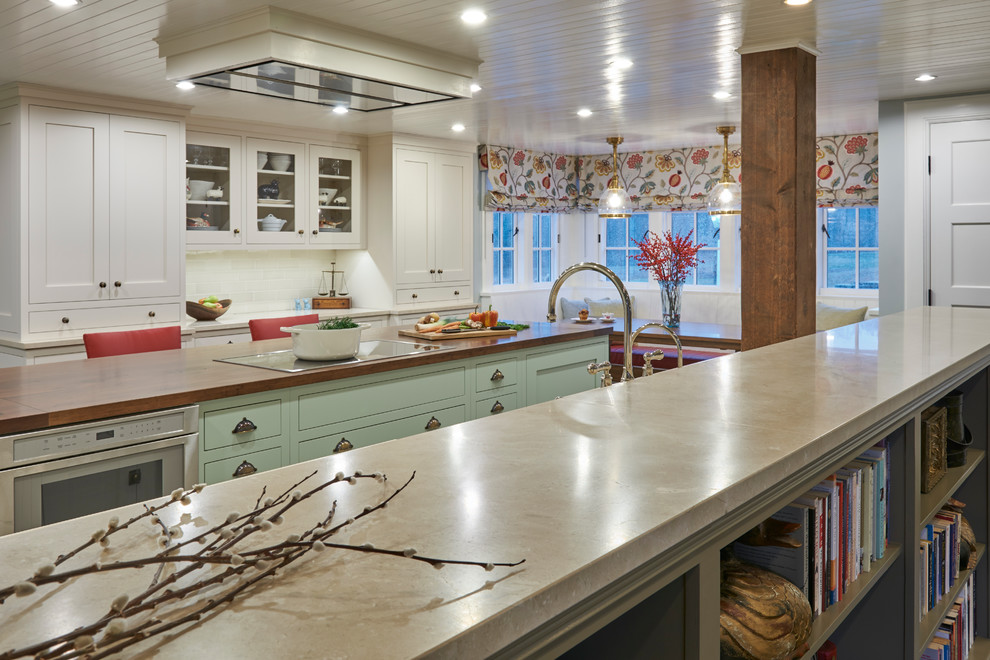 British Country Style Kitchen - Farmhouse - Kitchen - New York - by ...
