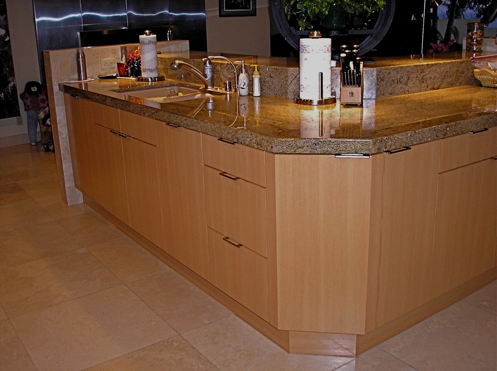 Brokken Kitchen - Contemporary - Kitchen - Santa Barbara - by Nancy ...