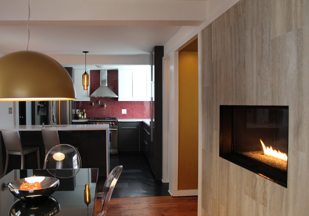 Bronx 1st floor Transformation - Modern - Kitchen - New York - by ...