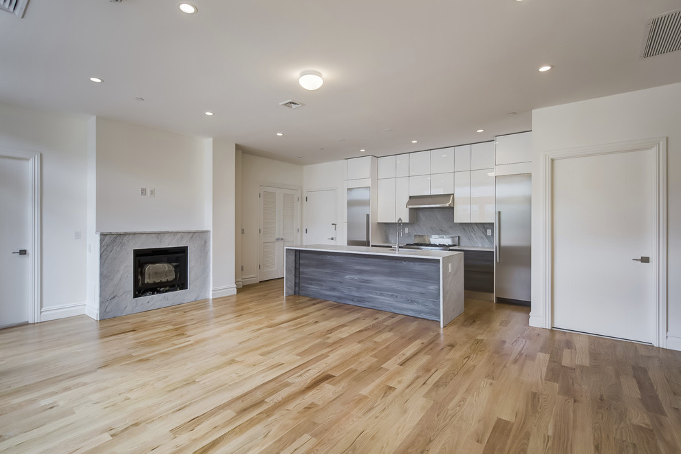 Brooklyn Penthouse - Modern - Kitchen - New York - by Teoria Interiors ...