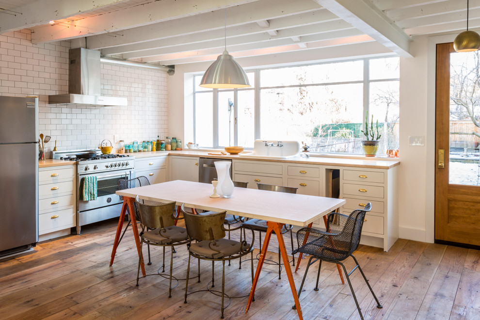 Brooklyn Row House - Rustic - Kitchen - New York - by User | Houzz