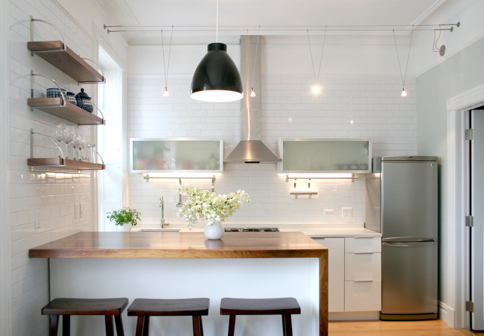 Brooklyn Townhouse - Modern - Kitchen - New York - by PLAN | Houzz