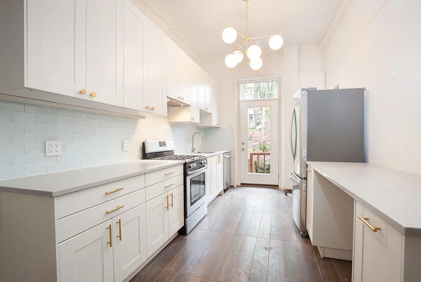 Brownstone Kitchen Remodel - Modern - Kitchen - New York - by Soeur ...