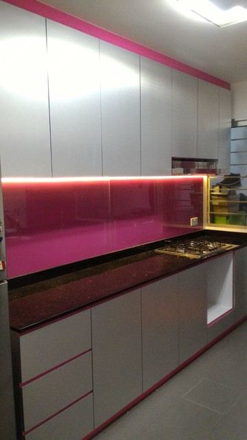BTO HDB Flat - Modern - Kitchen - Singapore - by Castellum Consultants ...