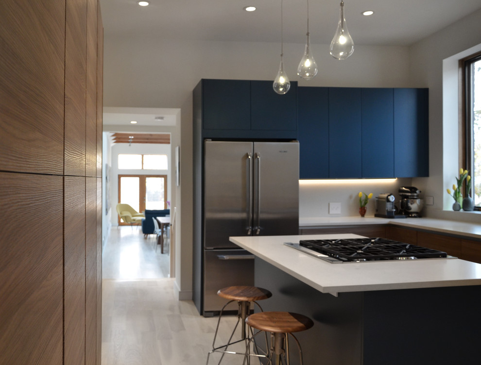 Bucktown Vintage Storefront Building - Modern - Kitchen - Chicago - by ...