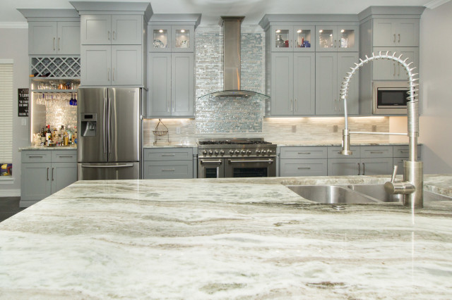 Buffalo Lake - Kitchen - Contemporary - Kitchen - Houston - by Robby ...