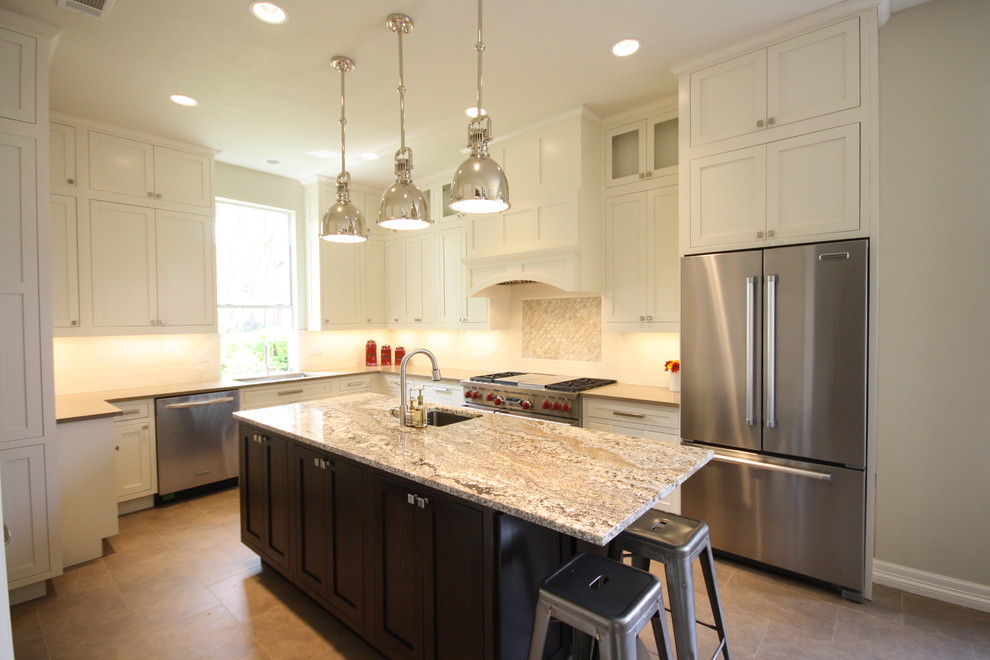 Buffridge Kitchen - Modern - Kitchen - Dallas - by Alair Homes Plano ...
