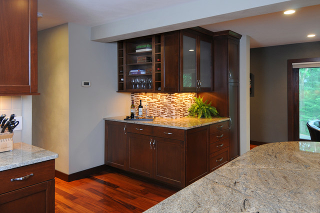 Built In Dry Bar Area - Moderne - Cuisine - Autres périmètres - par ...