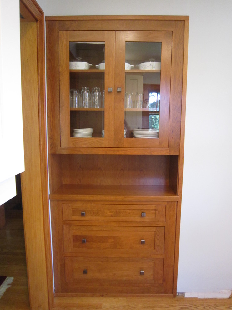 Built in Kitchen Hutch - Transitional - Kitchen - Chicago - by Sheri's ...