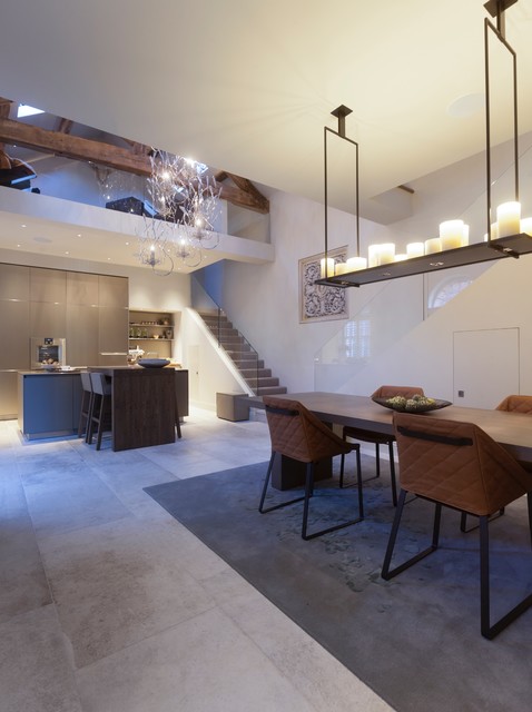 Bulthaup Kitchen Design in Old Stable Building - Contemporain - Cuisine ...