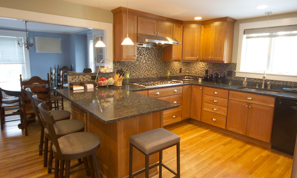 Bumped Out Kitchen - Transitional - Kitchen - Boston - by Steveworks ...