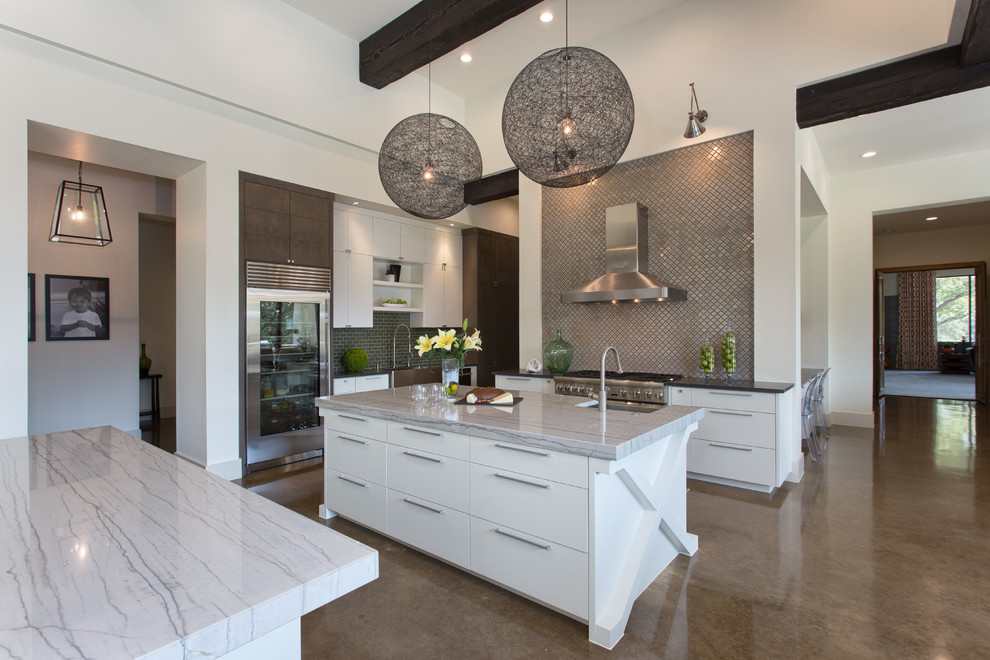 Bunny Run Residence - Transitional - Kitchen - Austin - by Cornerstone ...