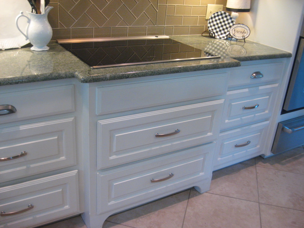 Burlap and Glass - Traditional - Kitchen - Other | Houzz