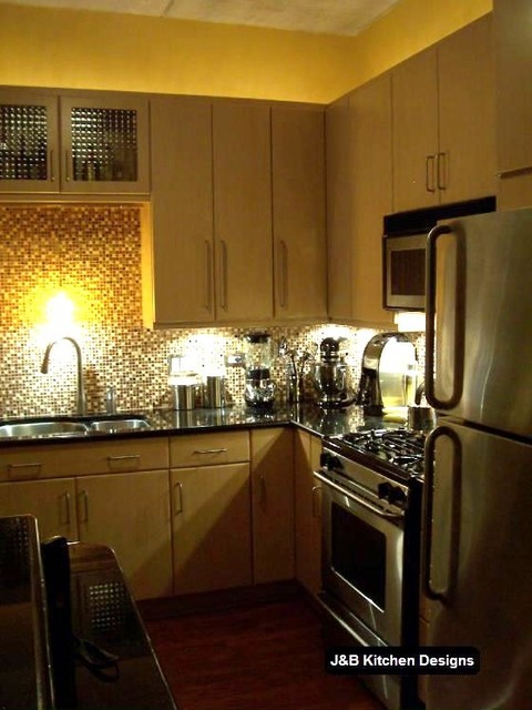 Burr - Contemporary - Kitchen - Chicago - by JandB Kitchen Designs ...