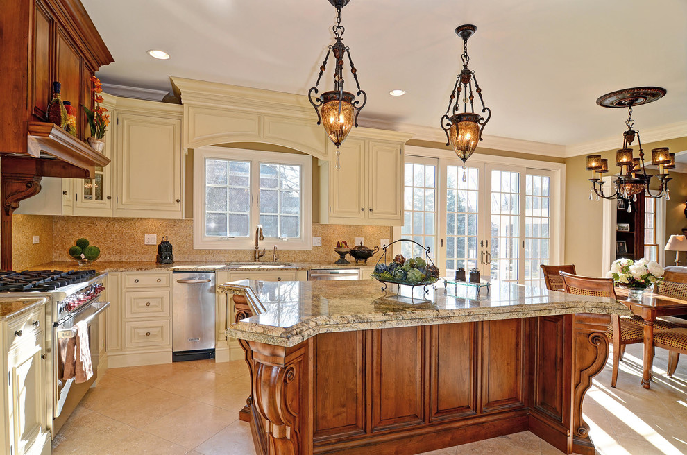 Burr Ridge - Transitional - Kitchen - Phoenix - by Lux Custom Cabinetry ...