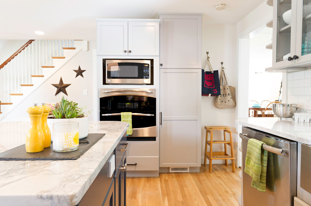 Busch Kitchen & Bathroom Renovation - Contemporary - Kitchen - Boston ...