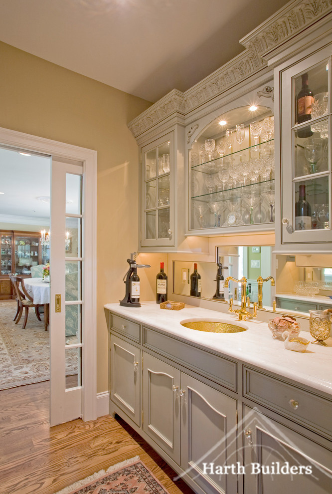 Butler's Pantry and Wet Bar - Traditional - Kitchen - Philadelphia - by ...