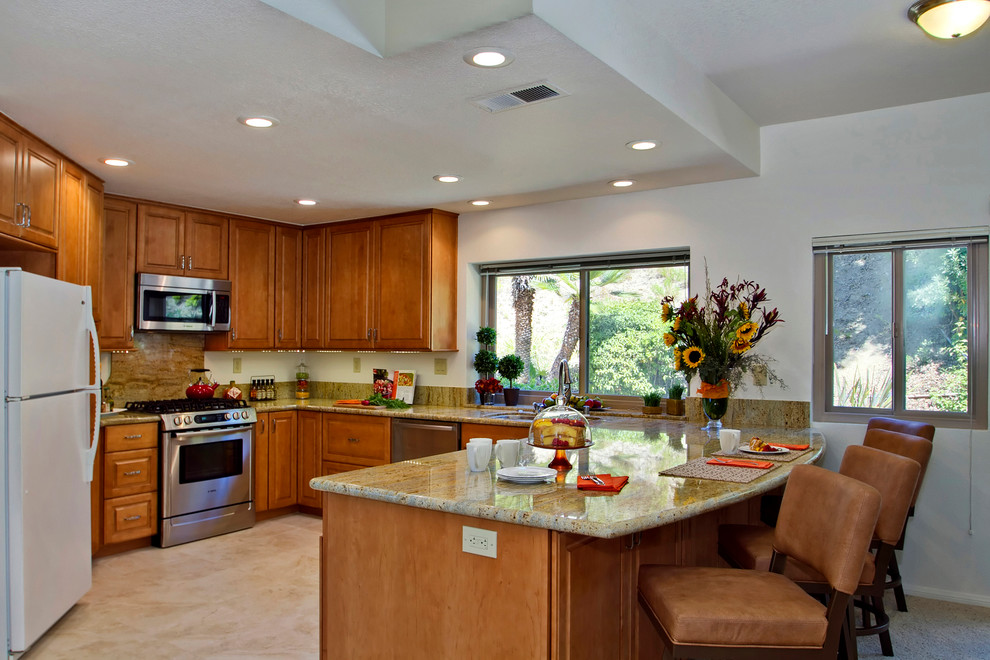 Butternut Maple Kitchen - Traditional - Kitchen - San Diego - by ...