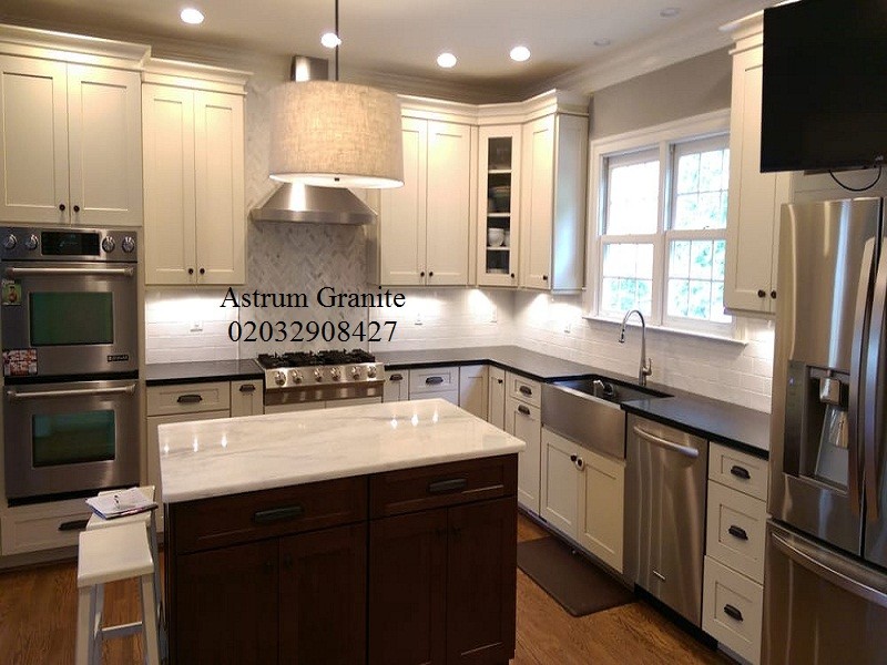 Buy Statuarietto Marble Kitchen Worktop in London UK - Farmhouse ...