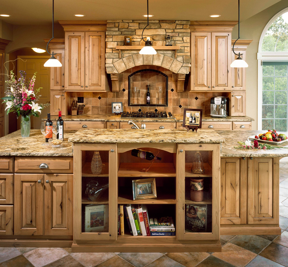 Cabin Charm Cabinets: Custom Wood Products - Rustic - Kitchen - Denver ...