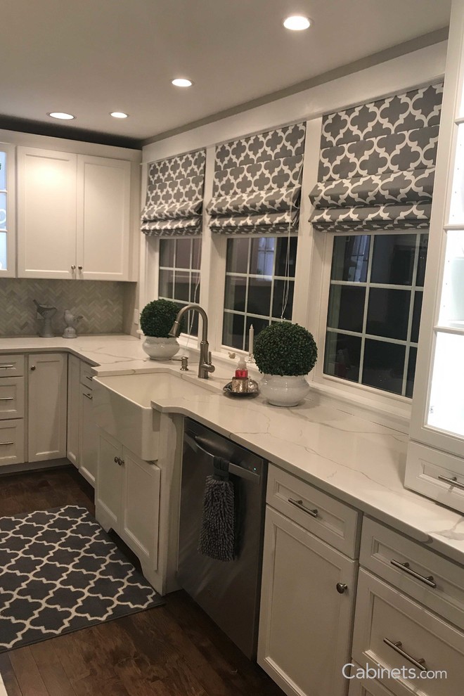 Cabinets.com | Stunning Alabaster Cabinets bring a classy touch ...