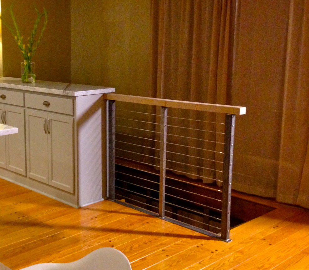 Cable Barrier Rail - Contemporary - Kitchen - San Diego - by San Diego ...