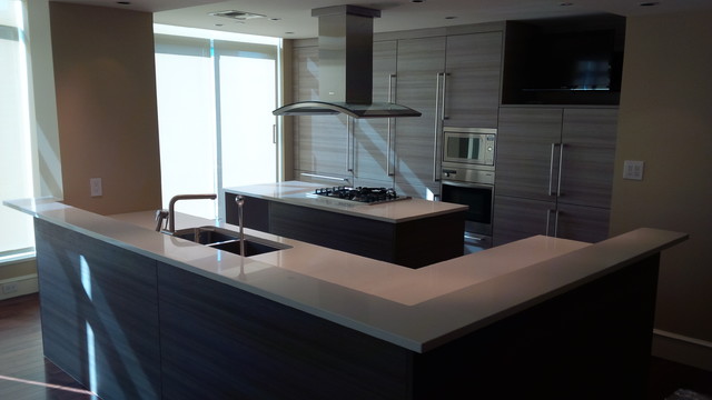 caesar stone countrtops - Contemporáneo - Cocina - Vancouver - de Tavo ...