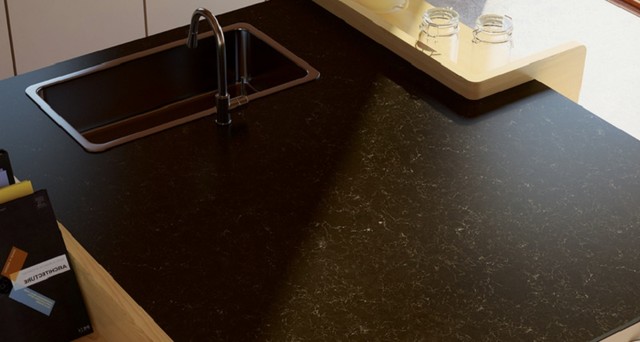 Caesarstone Emperadoro Caesarstone Classico 6100 Absolute Noir