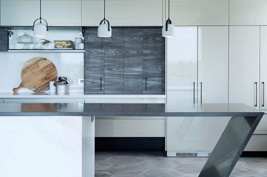 Caesarstone Raw Concrete, Emperadoro, Calacatta Nuvo & Statuario ...