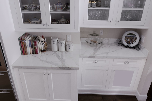 Calacatta Borghini Marble Countertops - Contemporary - Kitchen - San ...