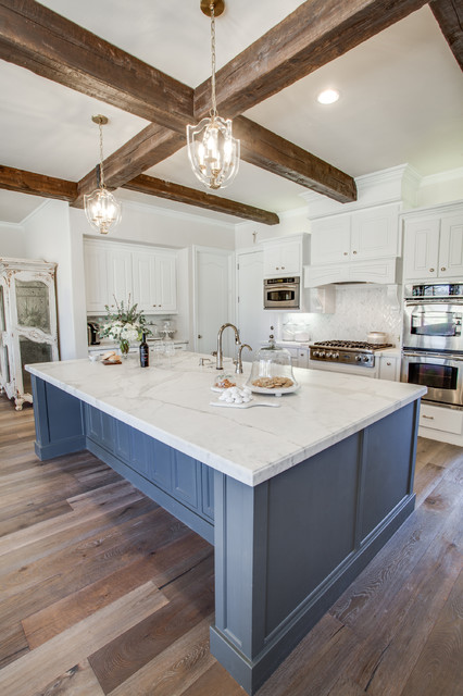 Calacatta Gold Borghini Extra and Statuario Marble Kitchen and Master Bathroom - Classique Chic ...