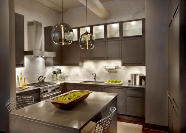 Calacatta Gold Kitchen Backsplash - Contemporary - Kitchen - San ...