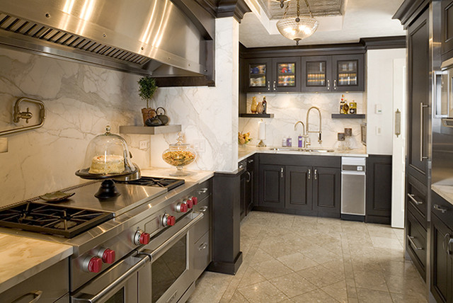 Calacatta Kitchen - Classique Chic - Cuisine - San Francisco - par All Natural Stone | Houzz