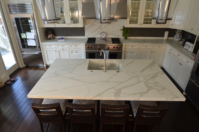 CALACATTA KITCHEN - Traditional - Kitchen - San Francisco - by PIETRA ...