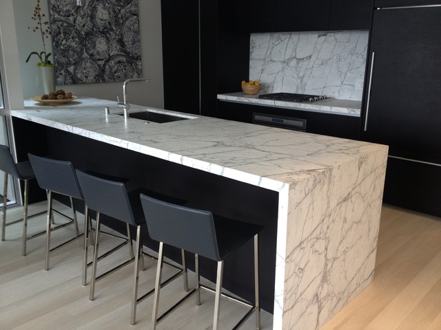 CALACATTA KITCHEN - Modern - Kitchen - San Francisco - by PIETRA FINA ...
