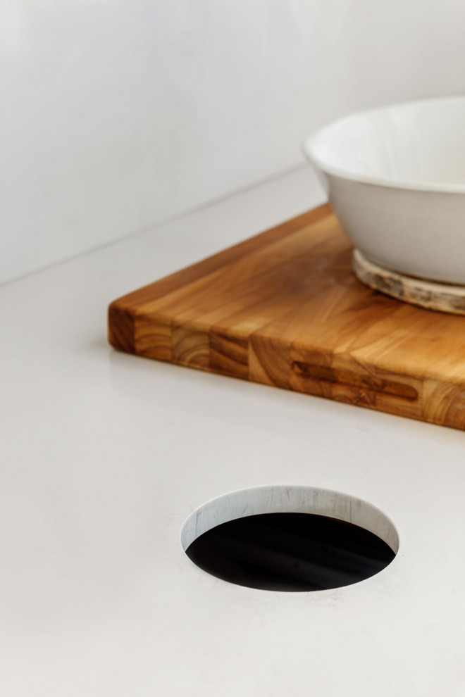 Calacatta Nuvo Caesarstone Quartz Kitchen - Modern - Kitchen - Boston ...